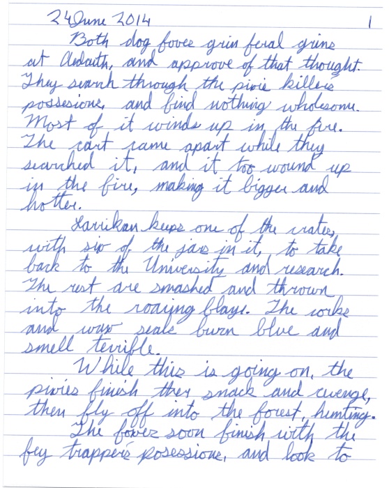 Handwritten « Laufeyjarson writes…