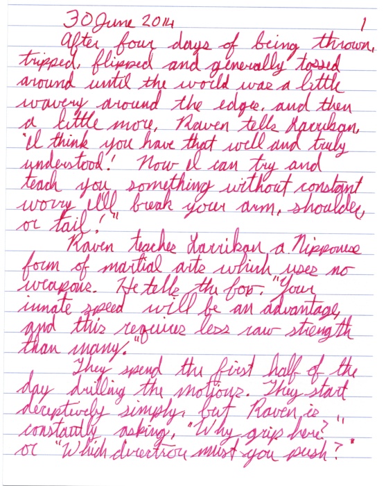 Handwritten « Laufeyjarson writes…